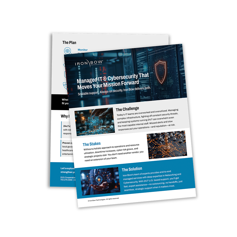 Iron Bow Technologies | Resources | Managed IT and Cybersecurity